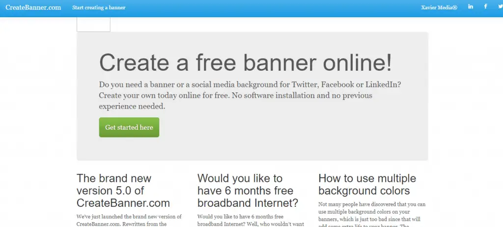 Ten Best Free Online Banner Makers for Websites You Can Use to Make ...