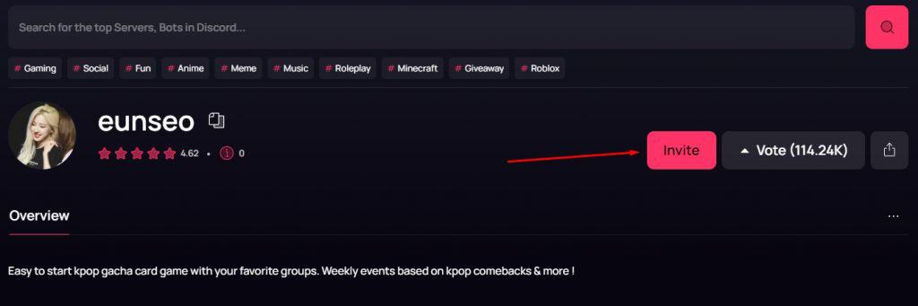 How to Use Eunseo Bot Commands for Discord