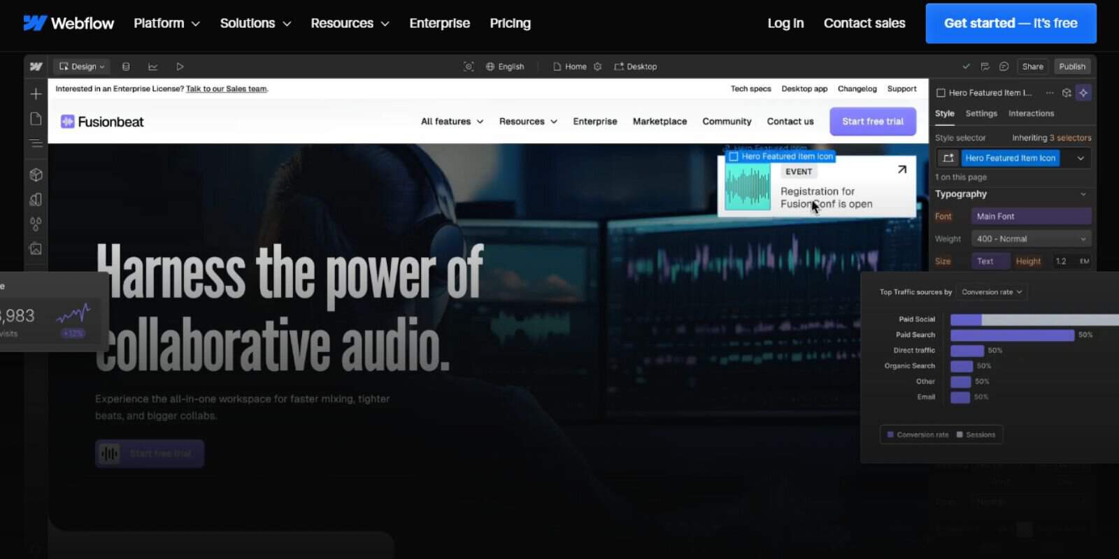 Webflow: How to Make a CTA Button Outside of the Menu?