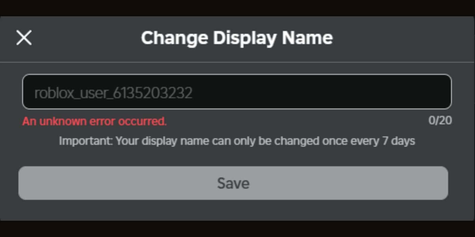 Roblox Display Name Error? Here’s How to Fix It Fast